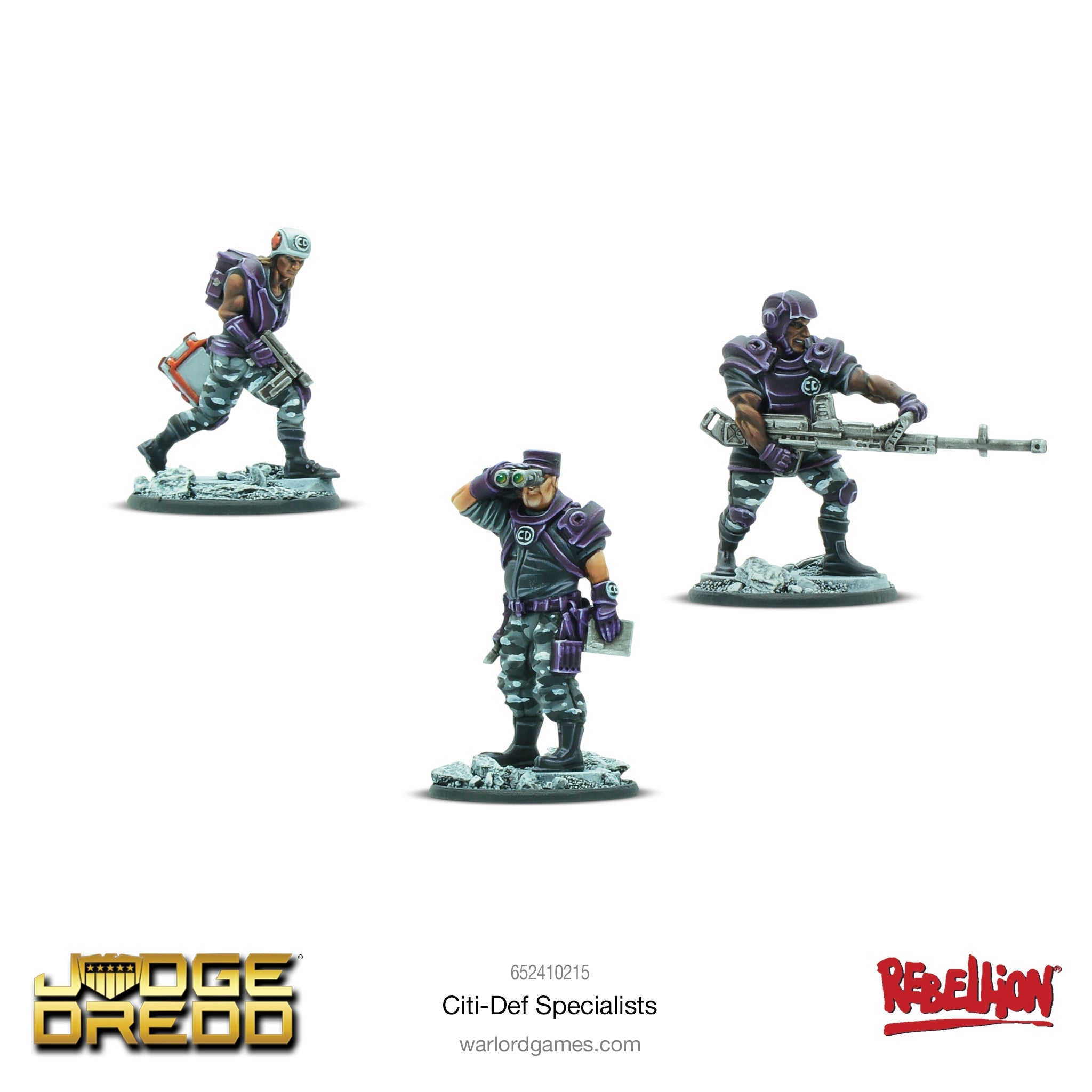 Judge Dredd Army Miniatures
