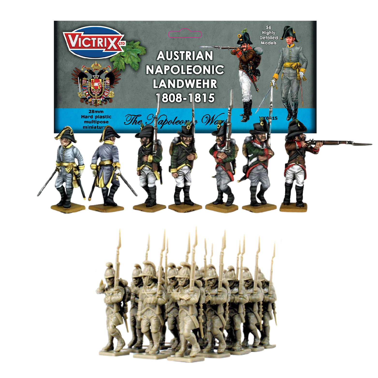 Victrix - Austrian Napoleonic Landwehr 1808-1815 - Wargames Delivered
