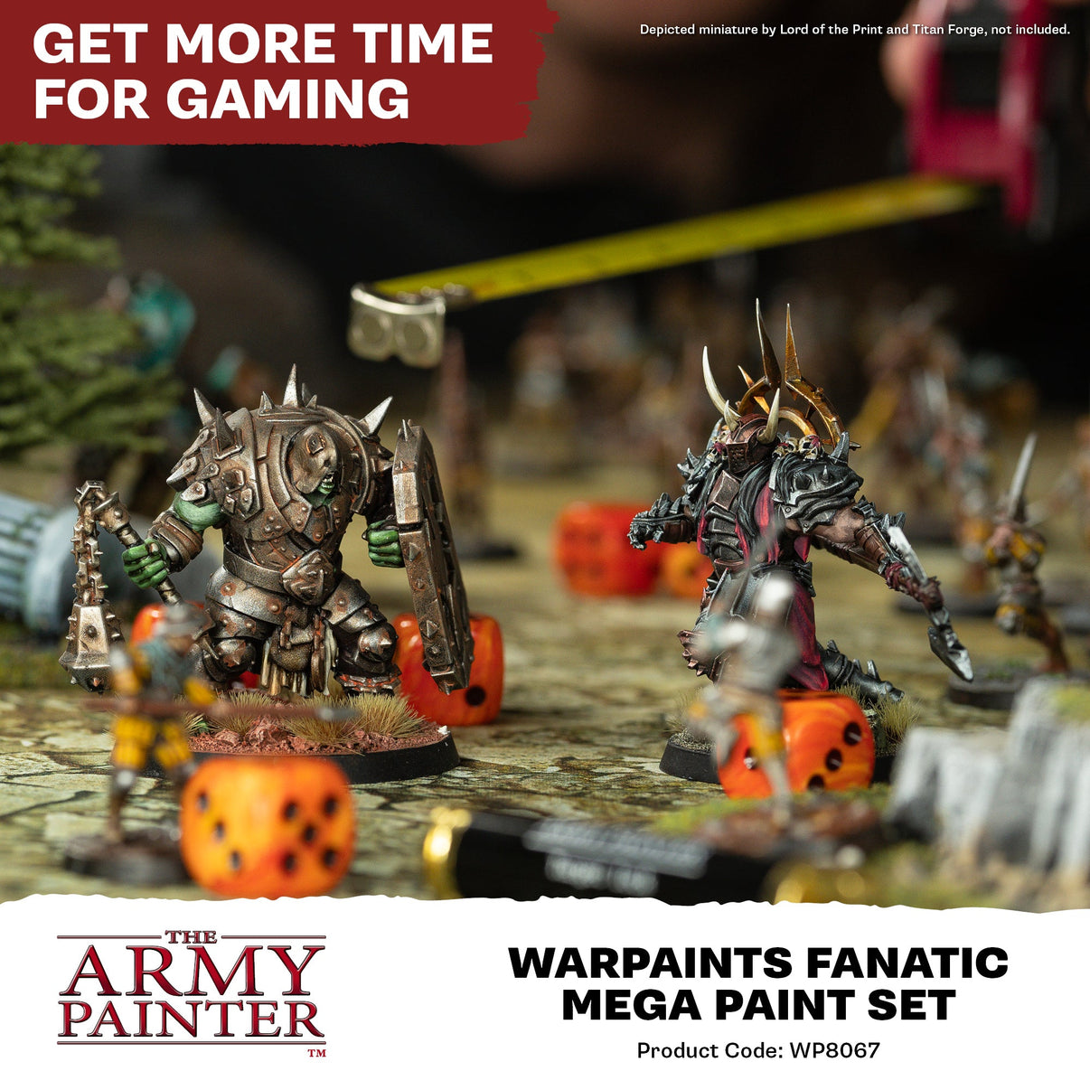 The Army Painter Warpaints Fanatic: Mega Paint Set - The Army Painter