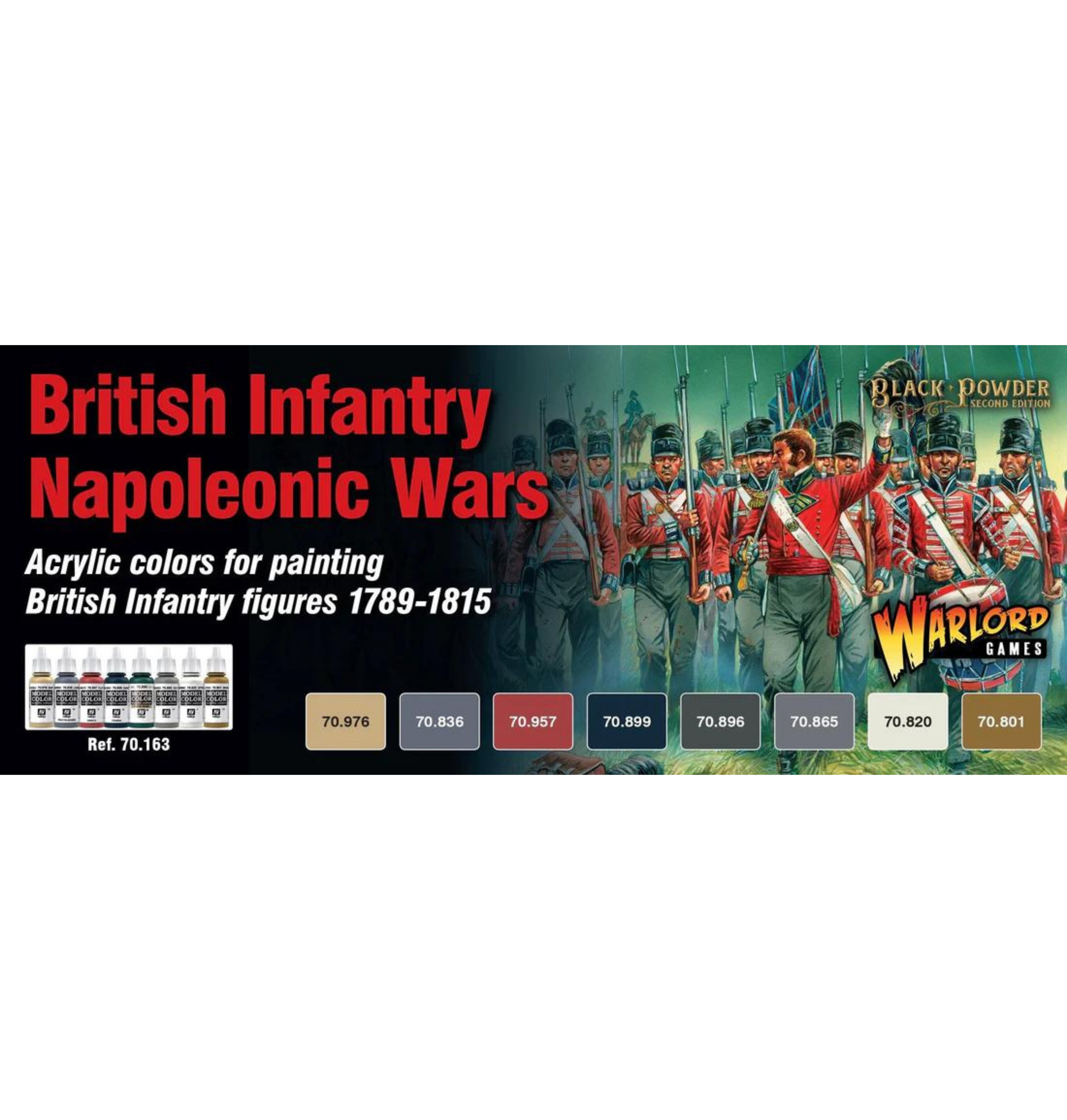 Black Powder - Napoleonic British: British Napoleonic Paint Set (8 ...