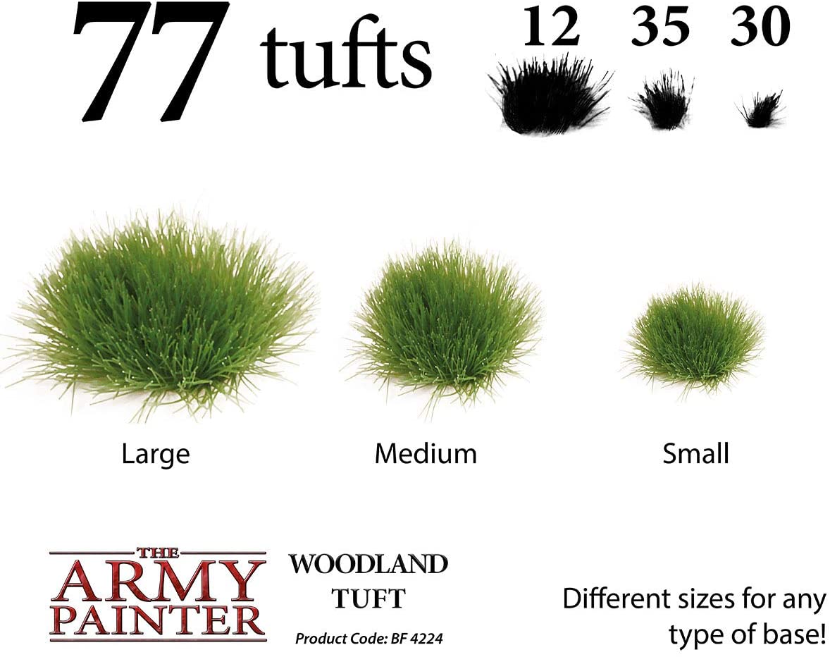 Army Painters Basing Tufts for Miniature Wargaming – Wargames Delivered