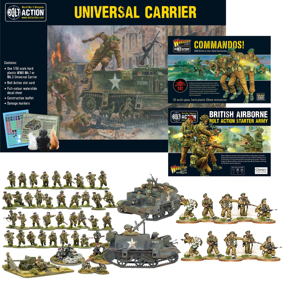 Bolt Action - British Airborne Bundle - Warlord Games