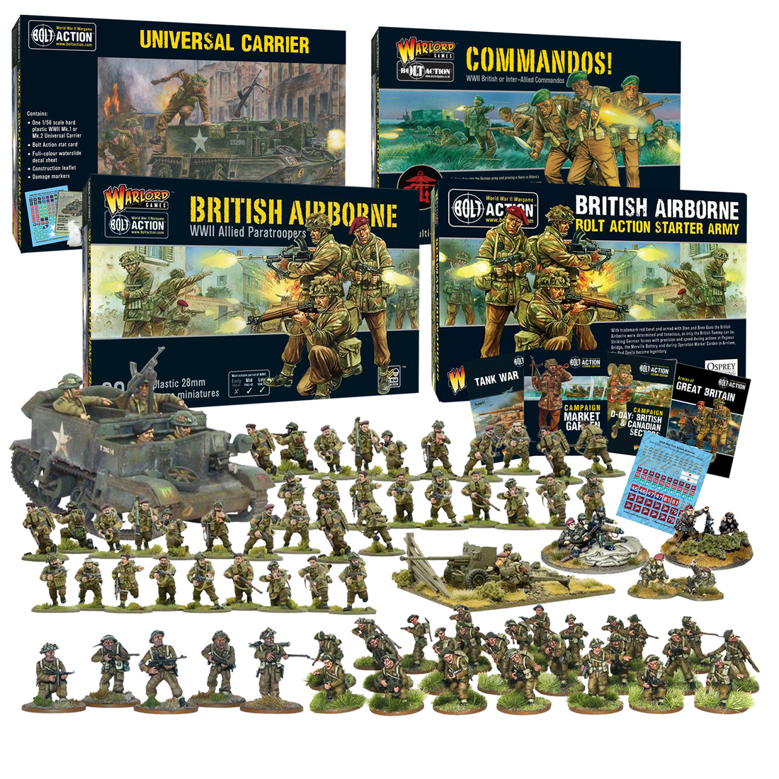 Bolt Action - British Airborne Bundle - Warlord Games