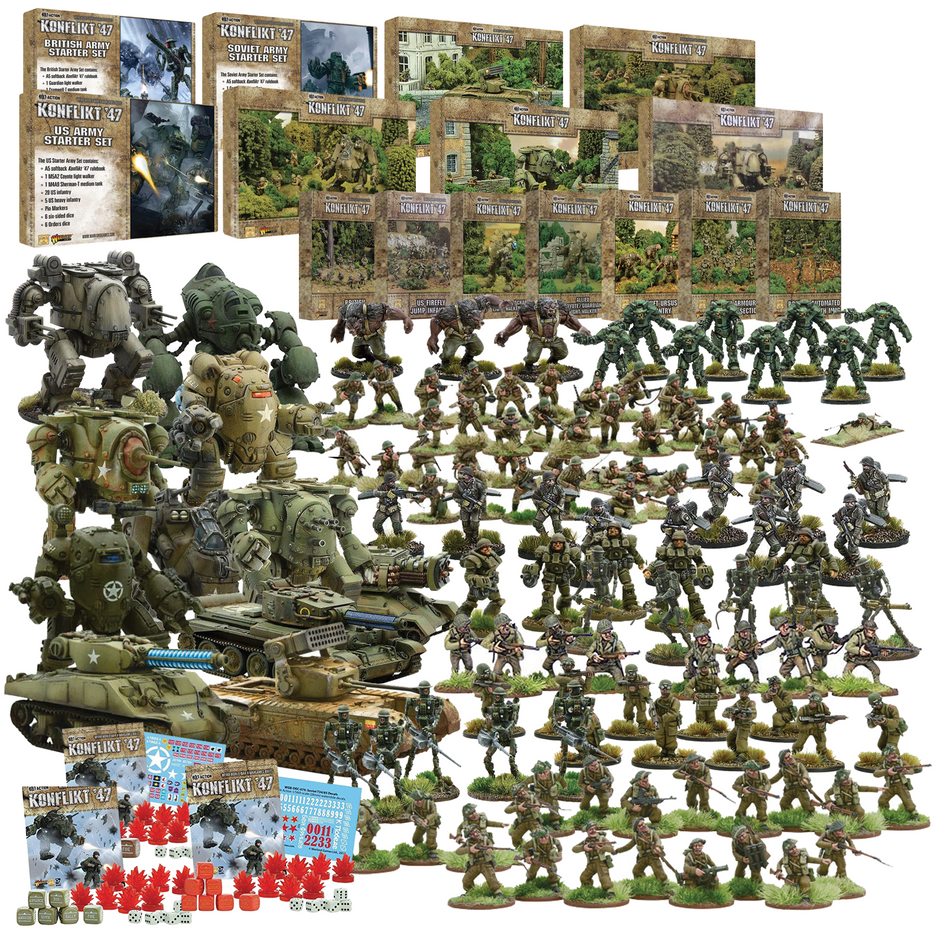 Best Deals on Konflikt '47 Miniatures – Wargames Delivered