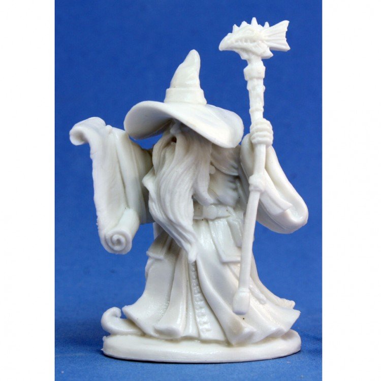 Reaper Bones: Galladon, Male Wizard - Reaper Miniatures